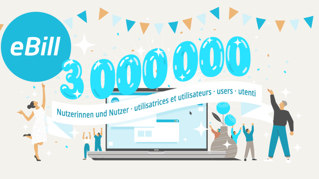 eBill Surpasses Three Million Users for the First Time